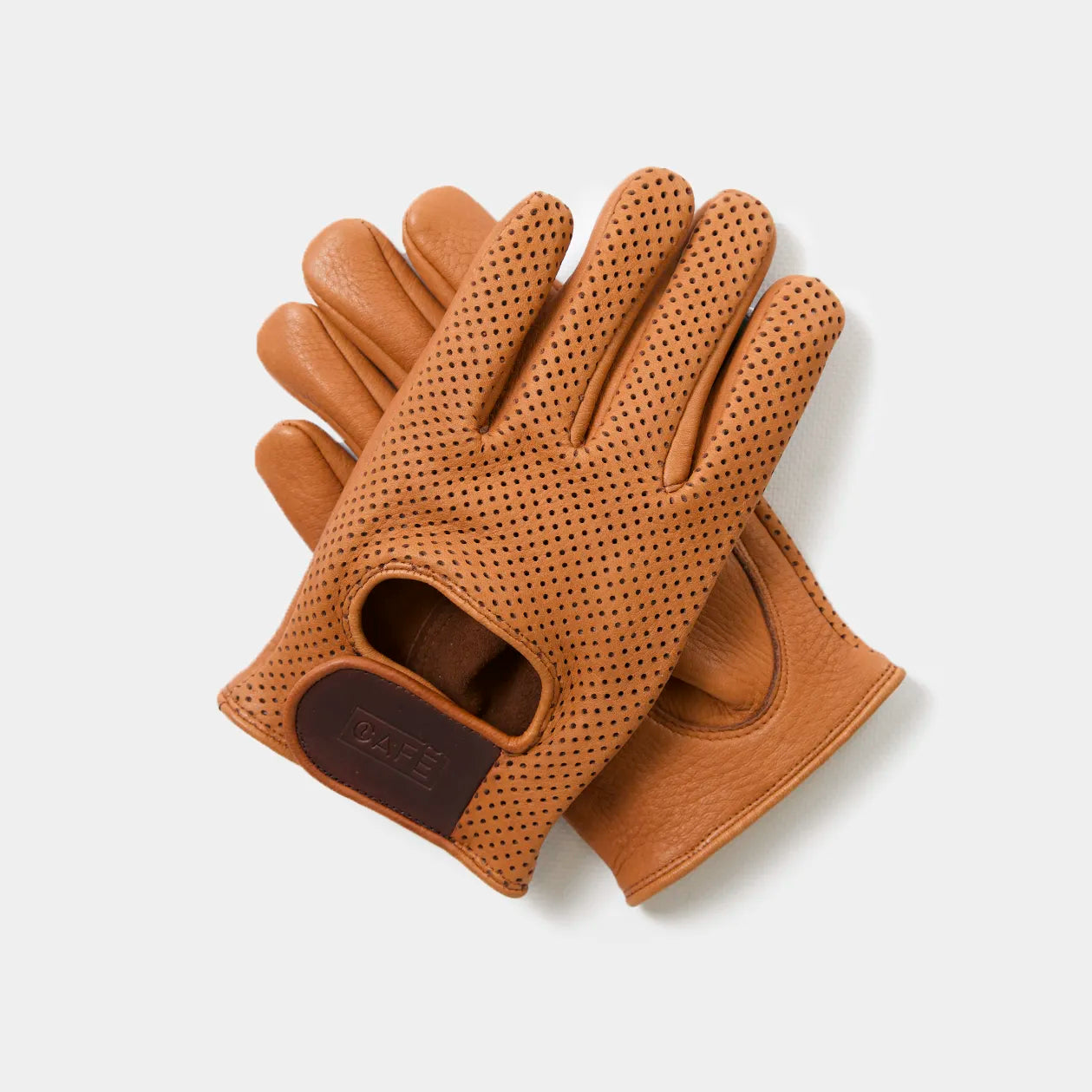 The Dirt Gloves Deerskin in Roasted | Café Leather